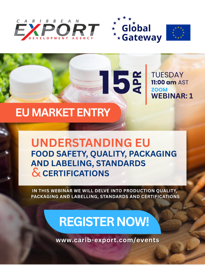 Webinar: EU Market Entry- "Understanding EU food safety, quality ...